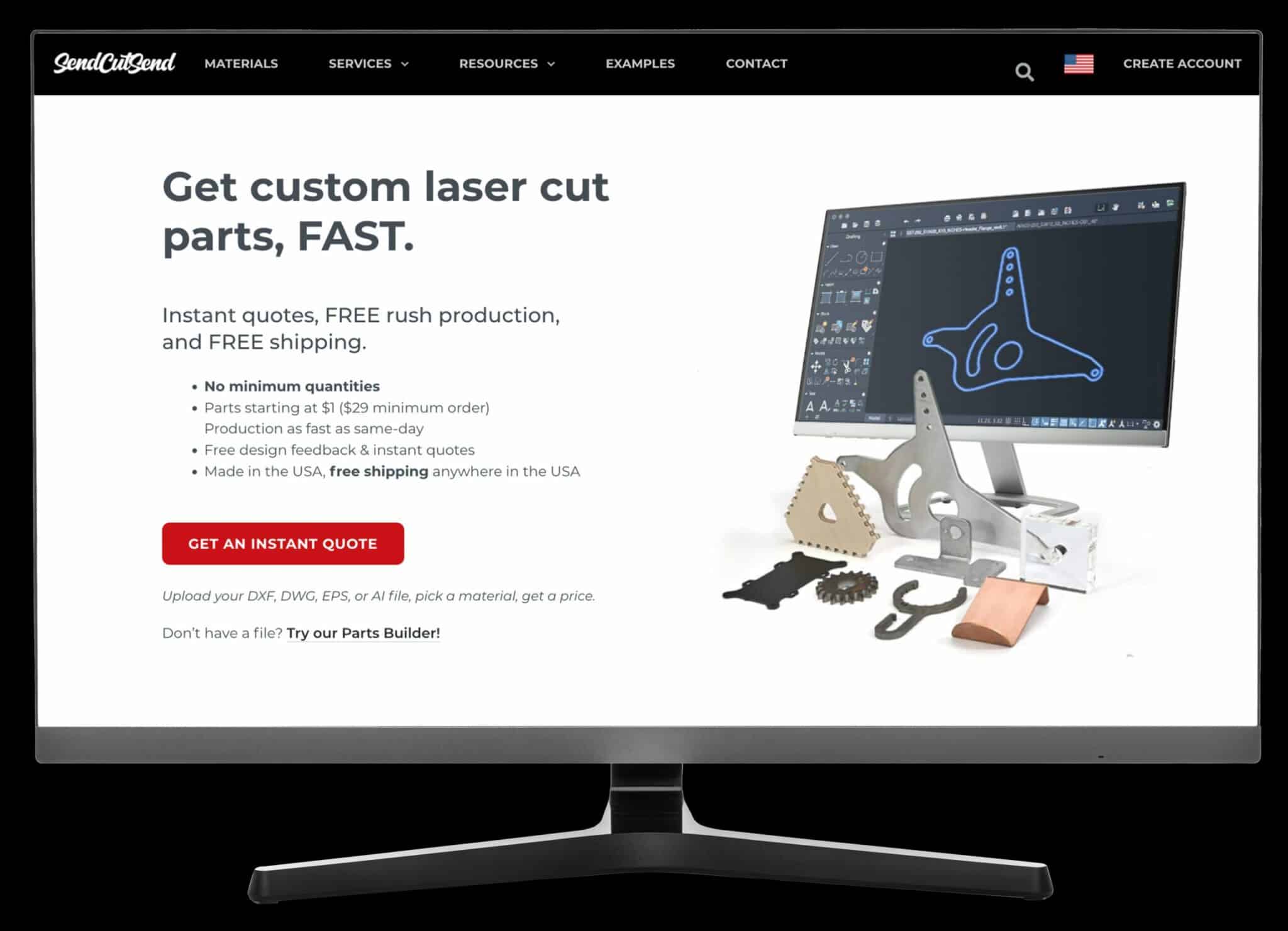 SendCutSend - Moonshot Design Lab